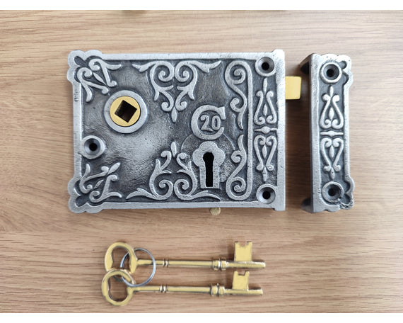 Ornate Rim Lock – Euro Art